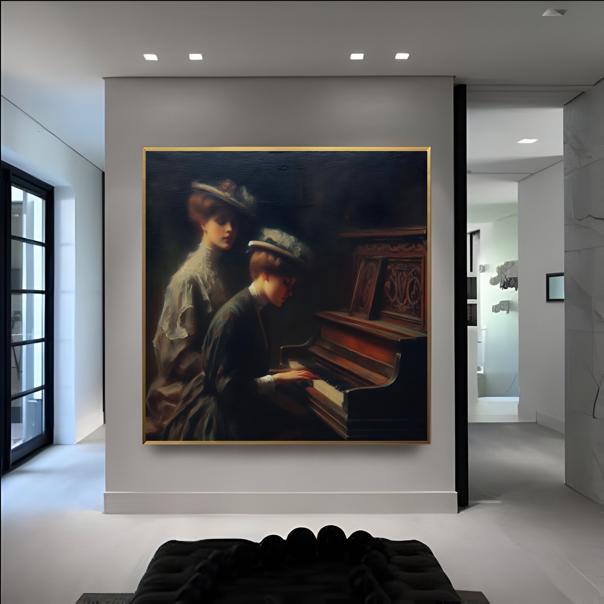 Victorian Music Art Print Downloadable Music Room Decor - Etsy