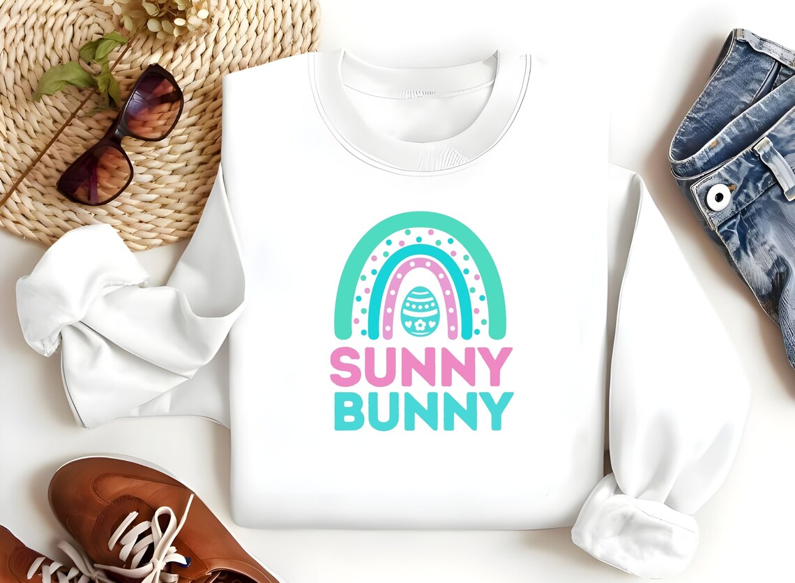 Happy Easter SVG PNG, Easter Bunny Svg, Kids Easter Svg, Easter Shirt ...