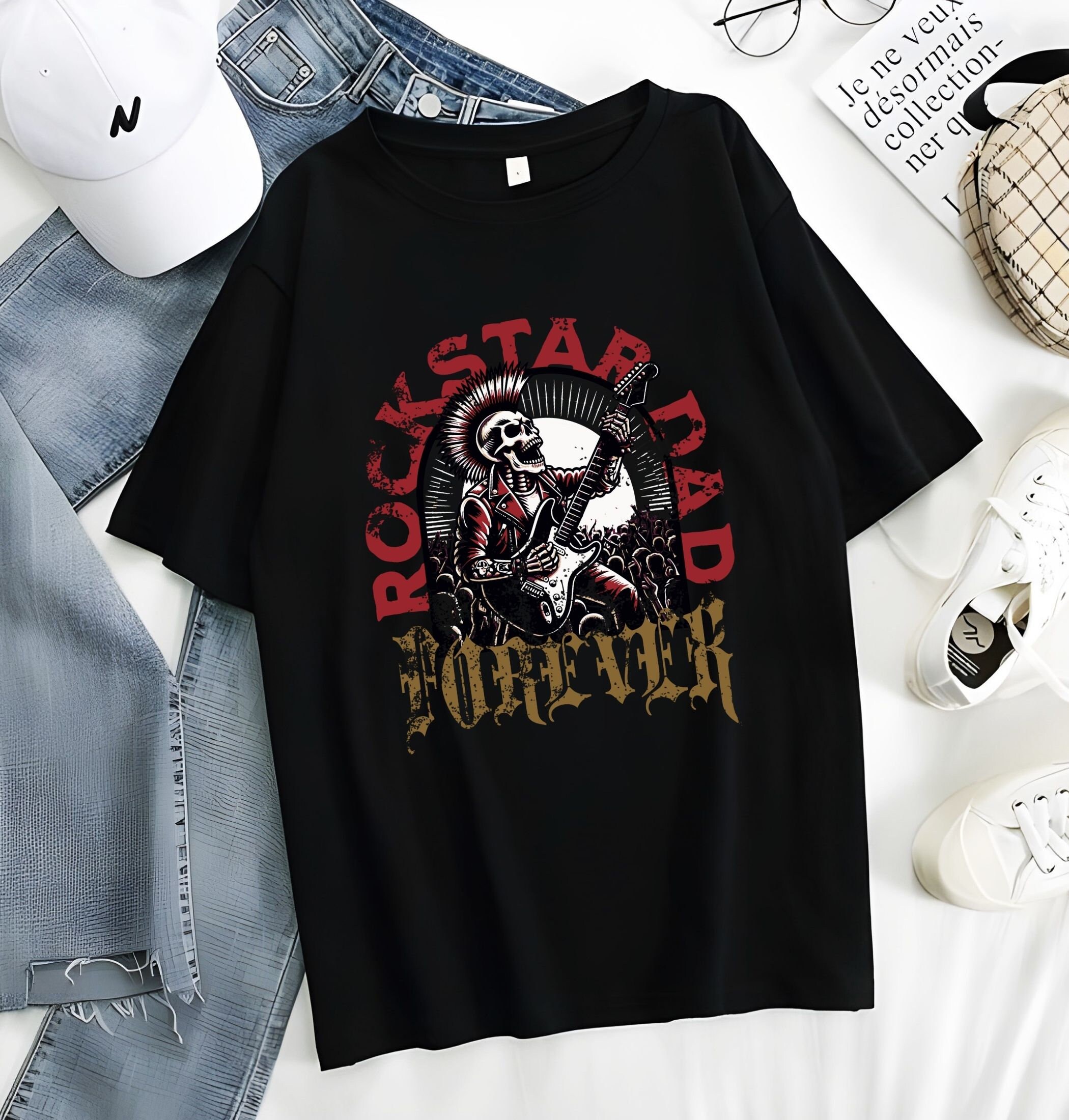 Rockstar Dad Svg, Best Dad Ever Svg, Funny Dad Svg Png, Birthday Dad ...