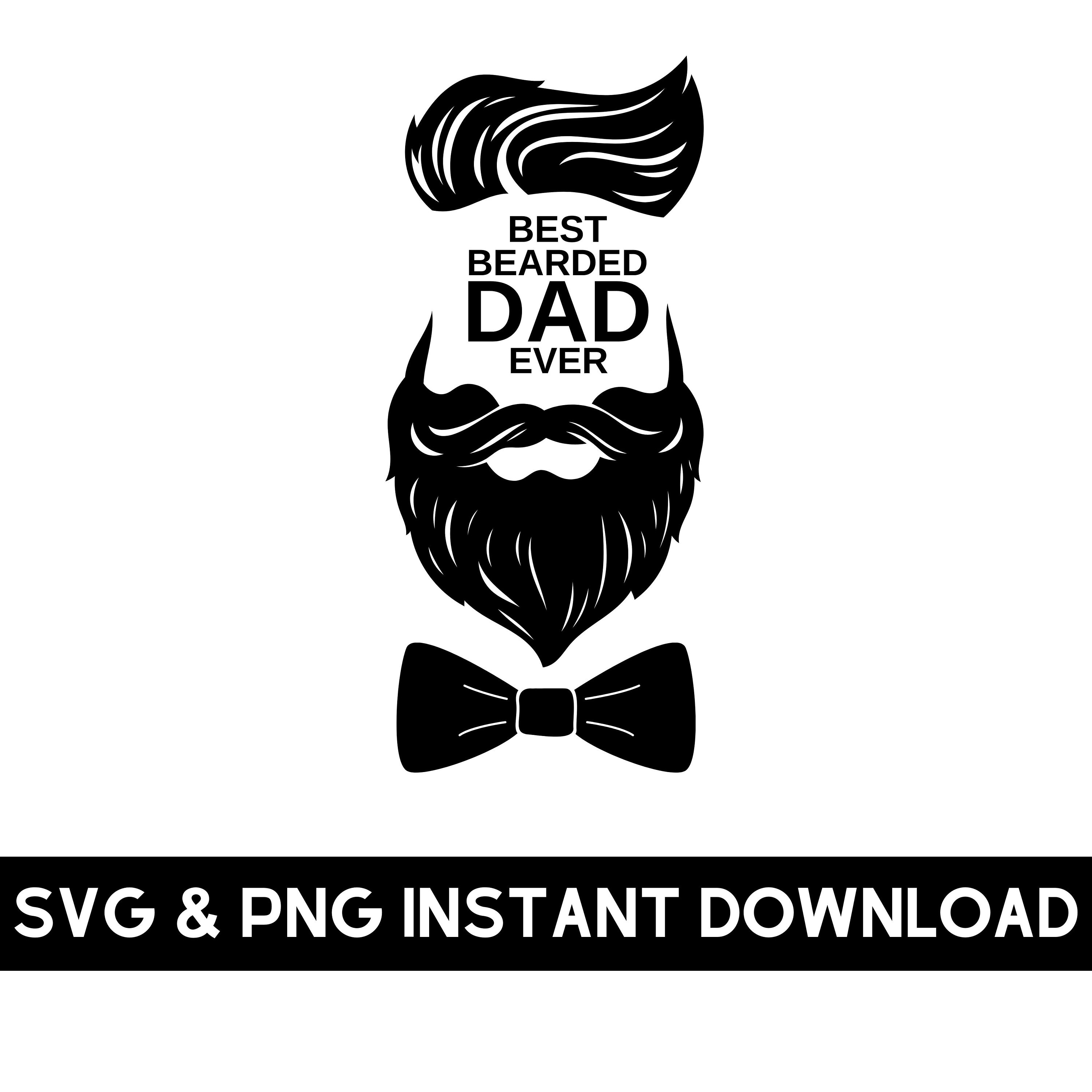 Bearded Daddy Svg, Funny Dad Svg, Dad Svg Png, Dad Svg Quotes, Funny ...