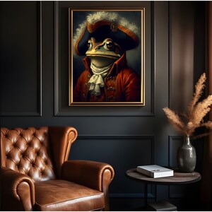 Frog Wall Art, Frog Vintage Art, Frog Wall Art Poster, Victorian Frog ...