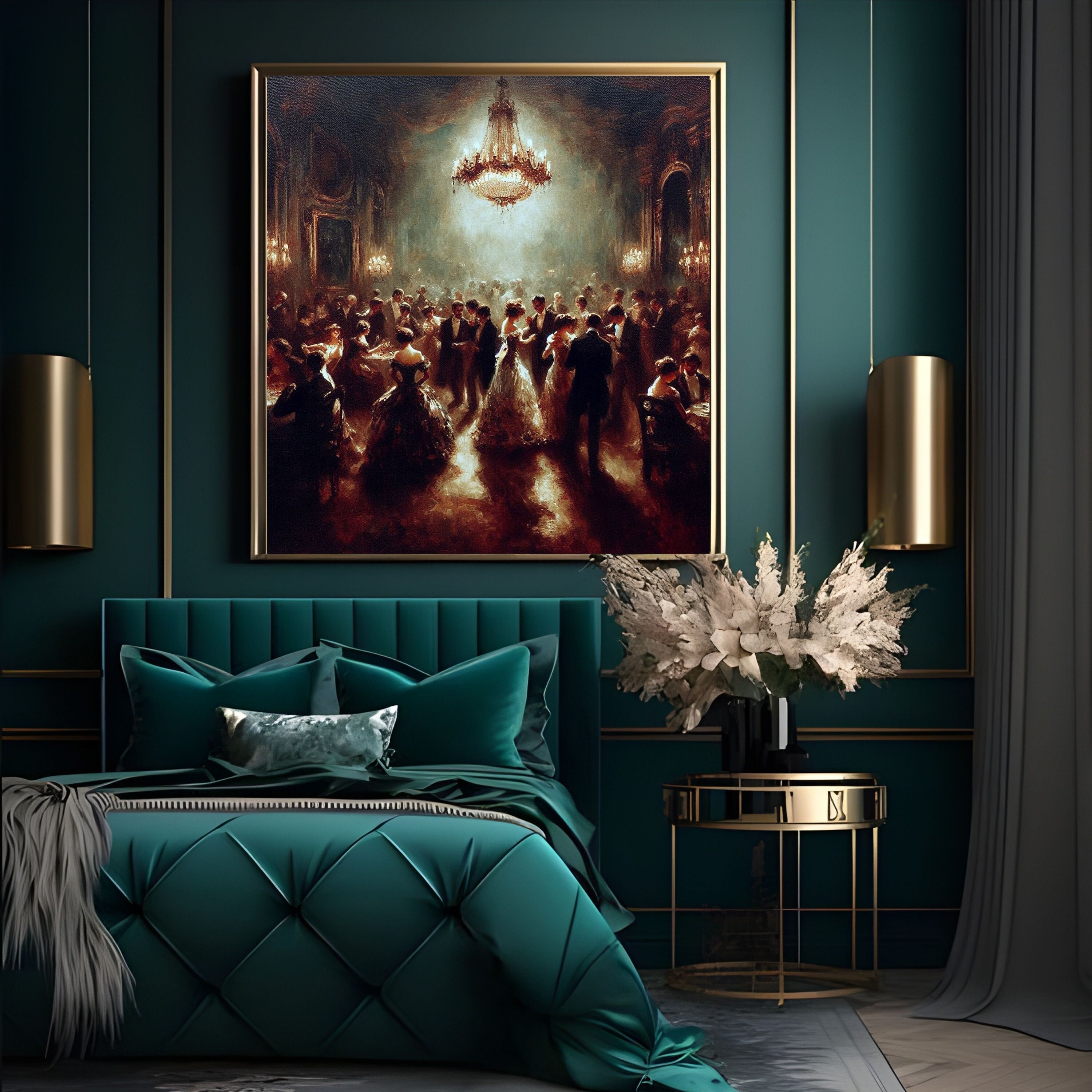 Ballroom Dancing, Dancing Couple Print, Dancing Wall Art, Dancing Wall ...