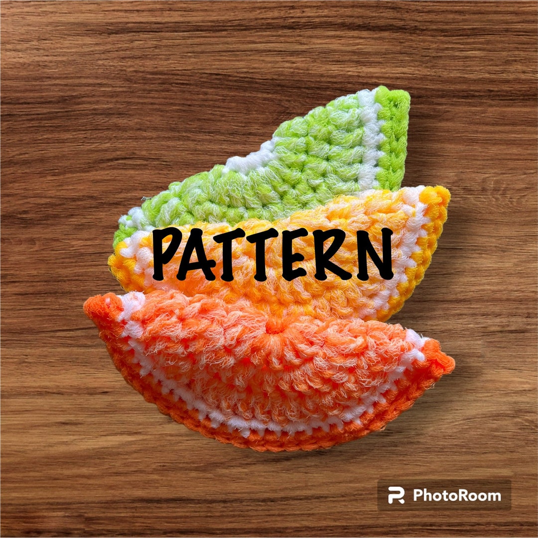 Citrus Scrubby scour Pad PATTERN - Etsy