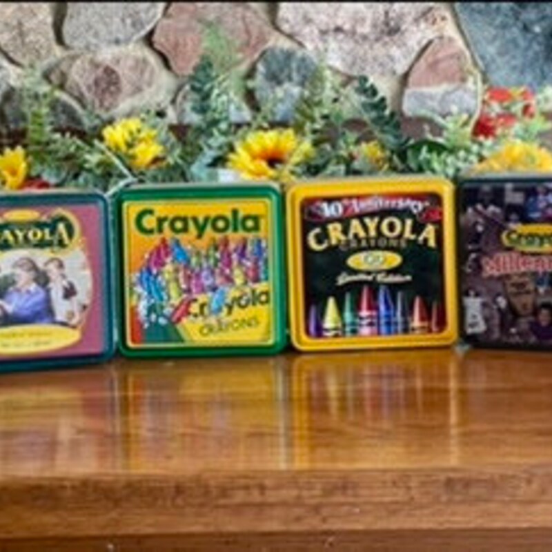 Crayola Crayon Tin - Etsy