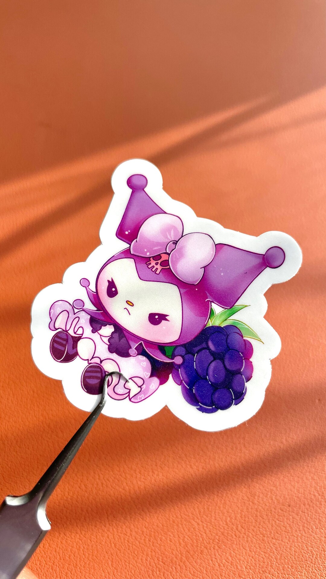 Kuromi Cute Die Cut Sticker - Etsy