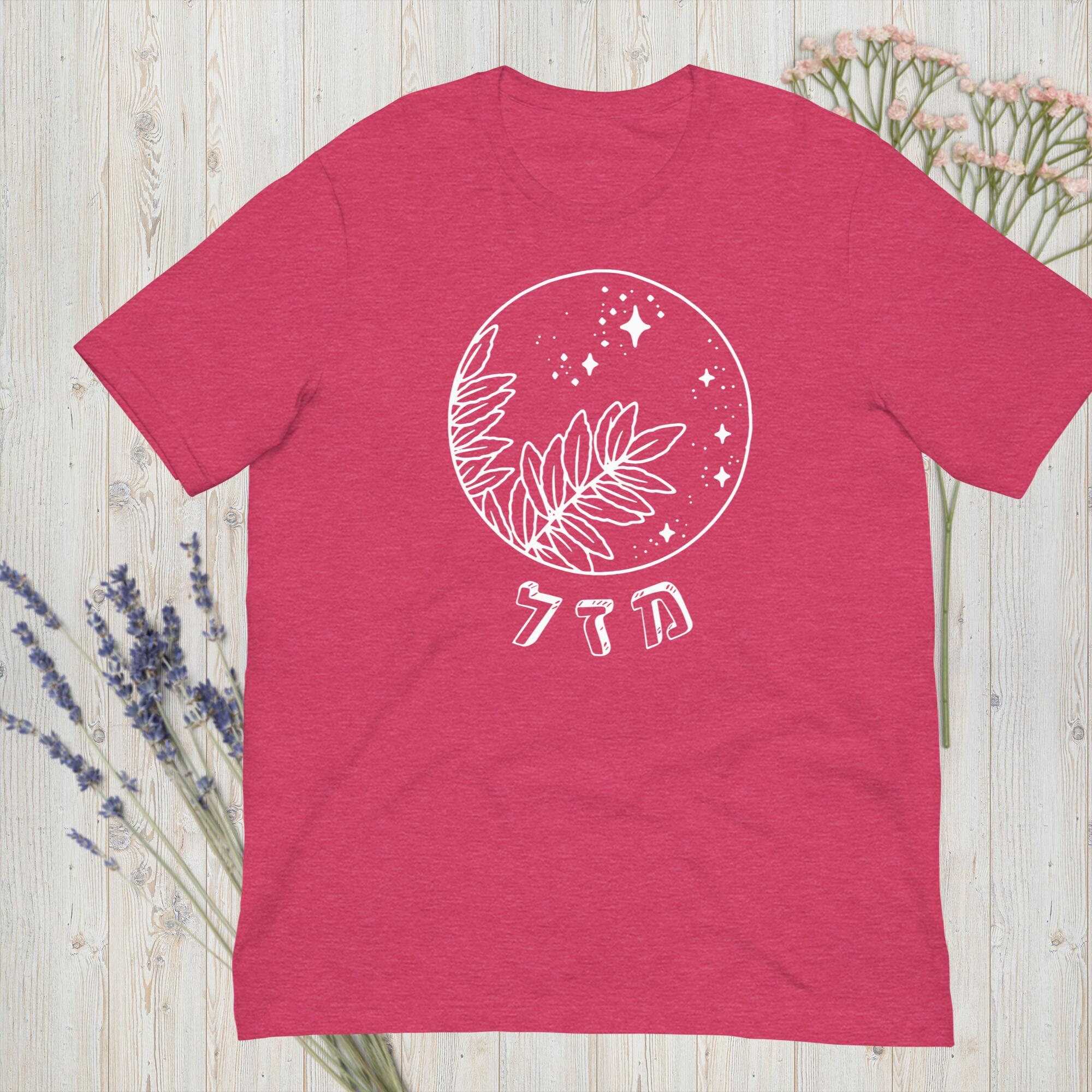 Hebrew Mazel Stars / Constellations / Astrology and Herbs Jewish T ...