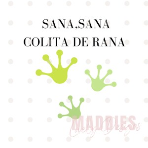 Sana Sana Colita De Rana Png, Mexican Png, Mexican Quote, Latina Png ...