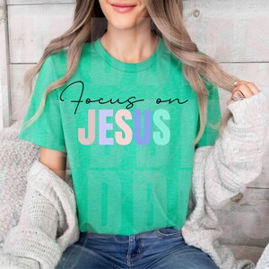 Focus on Jesus PNG, Christian Designs Png, Jesus Freak Png, Religious ...