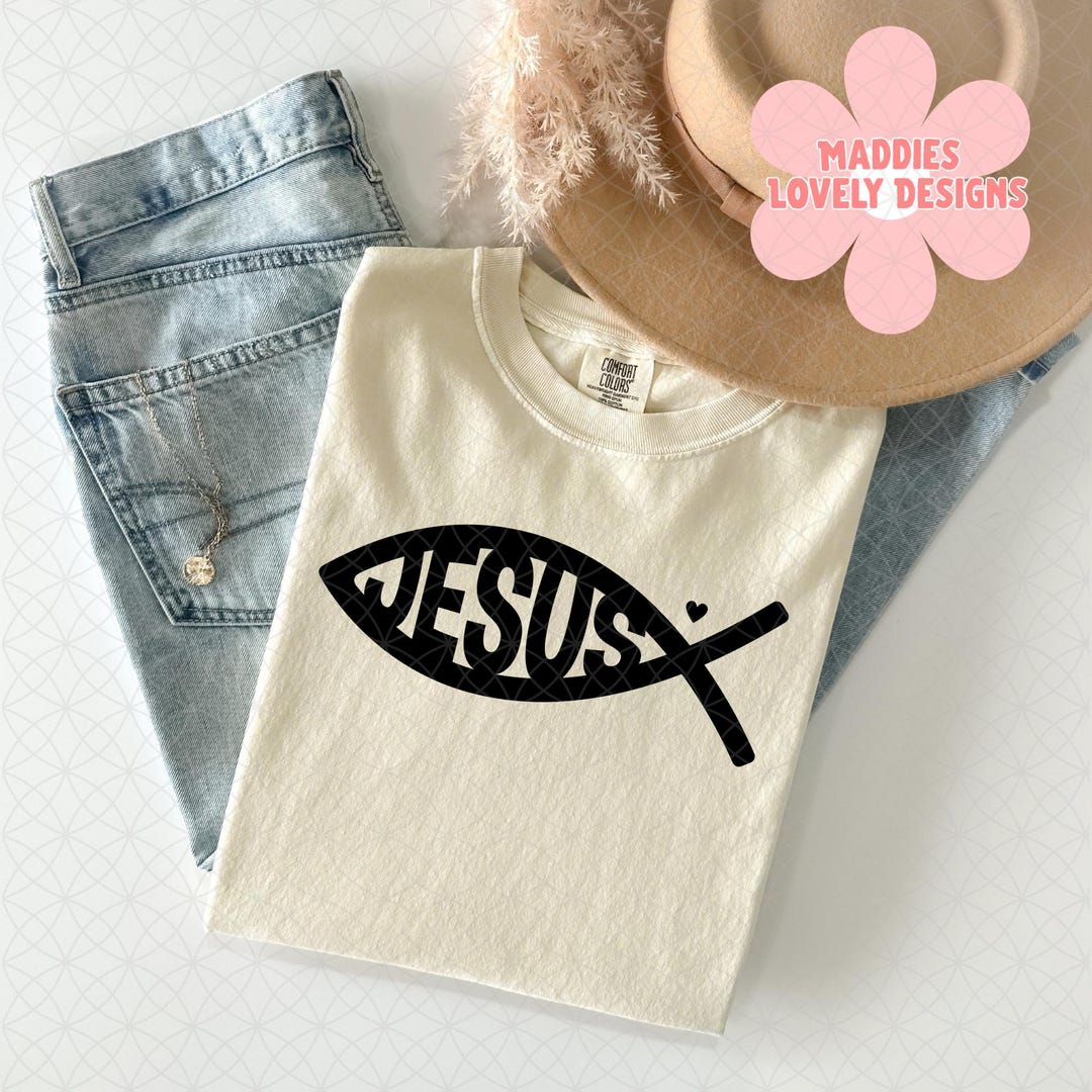 Jesus Fish PNG: Christian Faith-based Design (digital Download) - Etsy