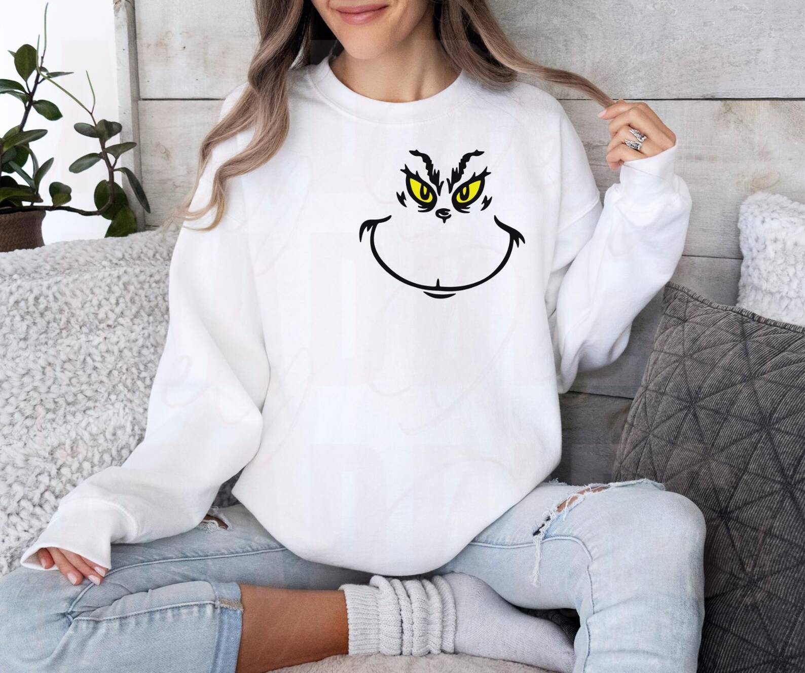 Grinch Face PNG: Christmas Designs, Whoville (digital Download) - Etsy