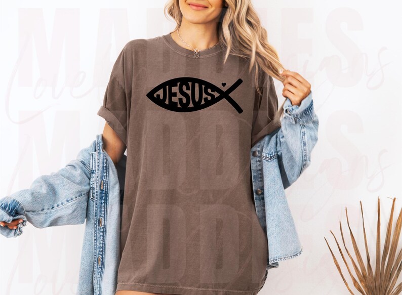 Jesus Fish PNG: Christian Faith-based Design (digital Download) - Etsy