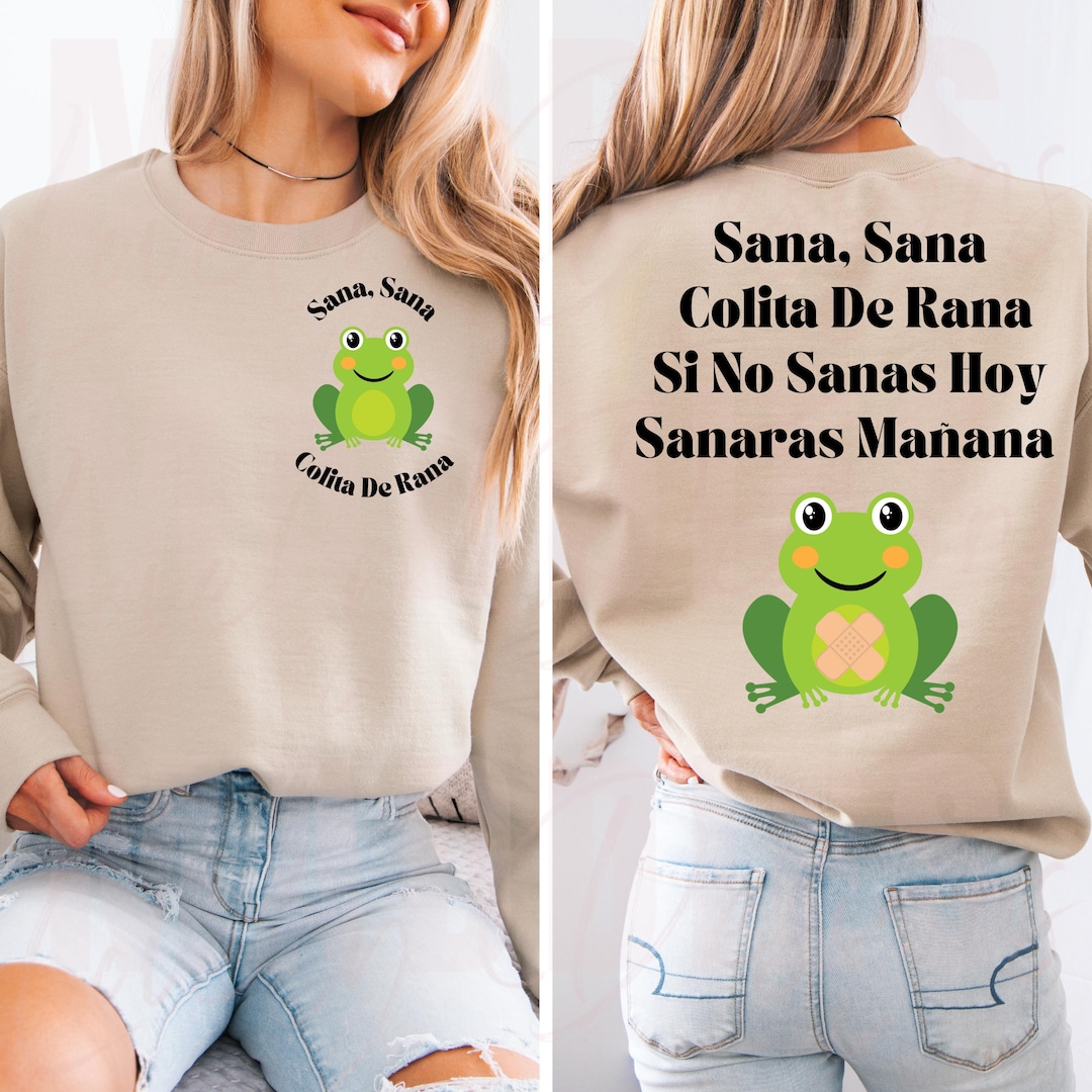 Sana Sana Colita De Rana Png, Mexican Sublimation, Mexican Png, Mexican ...