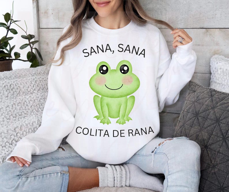 Sana Sana Colita De Rana PNG: Mexican & Spanish Sayings (digital ...
