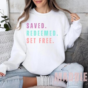 Saved PNG, Redeemed Png, Set Free Png, Christian Png, Bible Verse Png ...