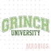 Retro Grinch University PNG, Grinch Png, Grinch Movie Png, How the ...