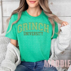 Retro Grinch University PNG, Grinch Png, Grinch Movie Png, How the ...