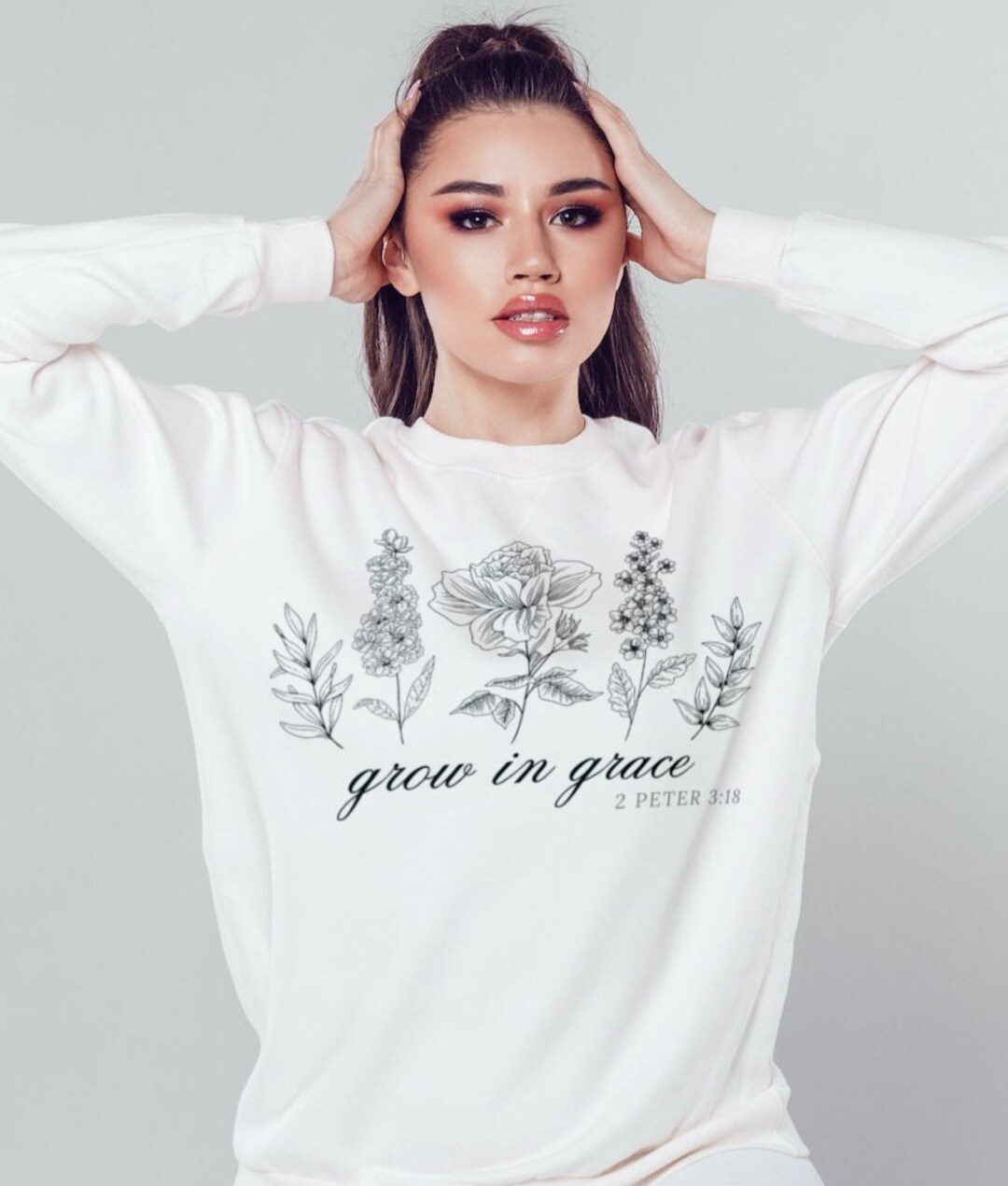 Grow in Grace Png Faith Png Christian Png 2 Peter 3:18 - Etsy