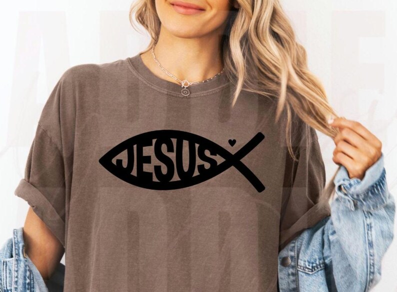 Jesus Fish PNG: Christian Faith-based Design (digital Download) - Etsy