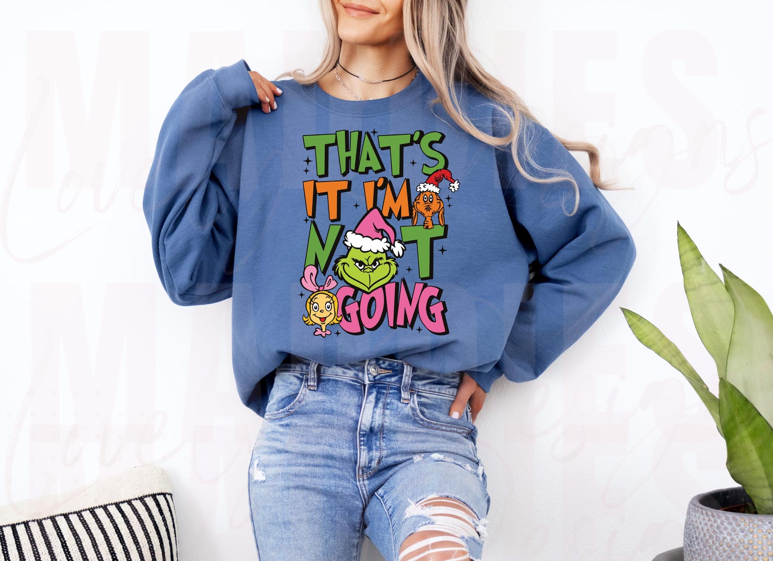 That's It I'm Not Going PNG, Grinchmas Png, Grinch Sublimation ...