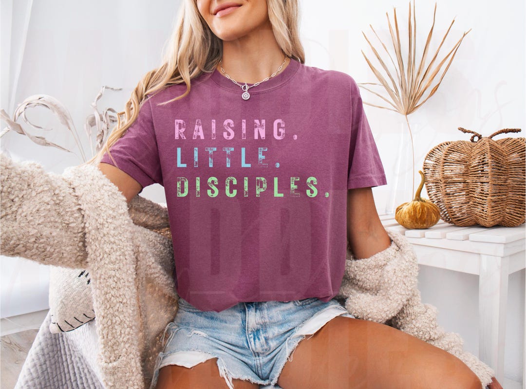 Raising Little Disciples PNG, Christian Png, Jesus Sublimation, Faith ...