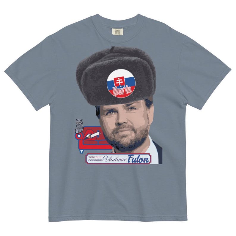 JD Vance vladimir Futon Funny Election Shirt // Funny JD Vance Shirt ...
