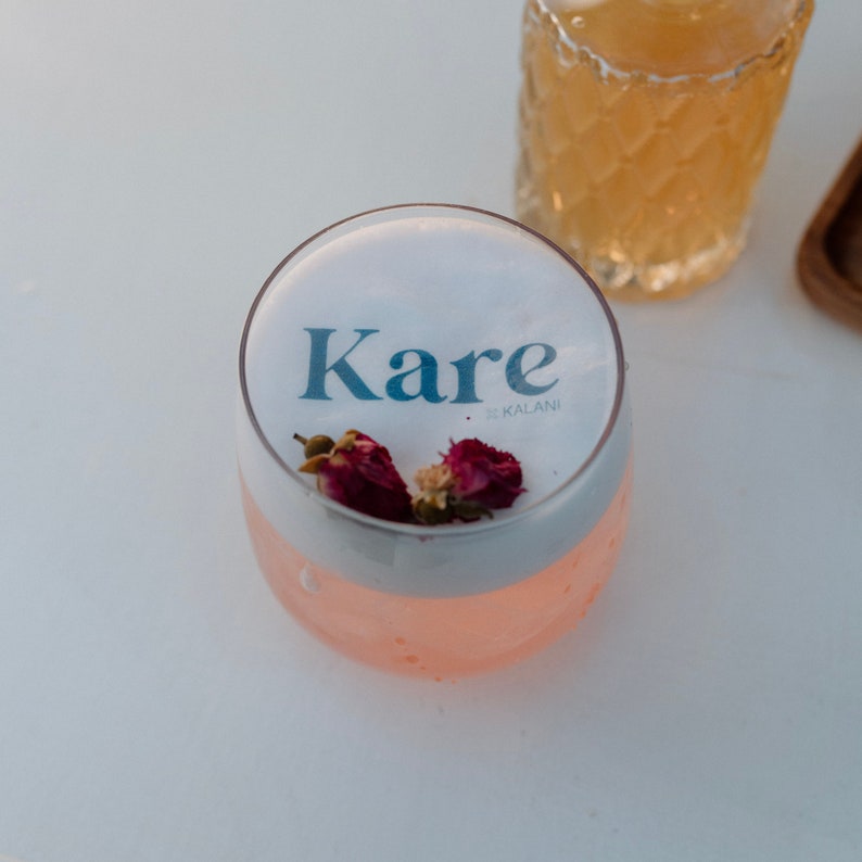 Custom Drink Toppers - Edible Cocktail Toppers - Edible Cocktail Art ...