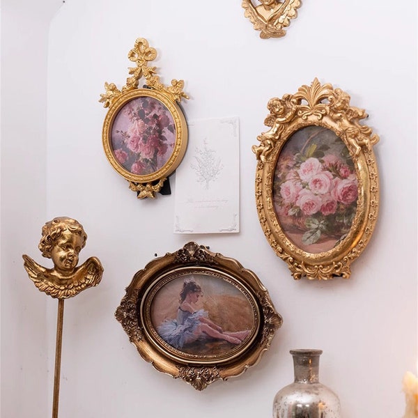 Gold Picture Frames - Etsy UK