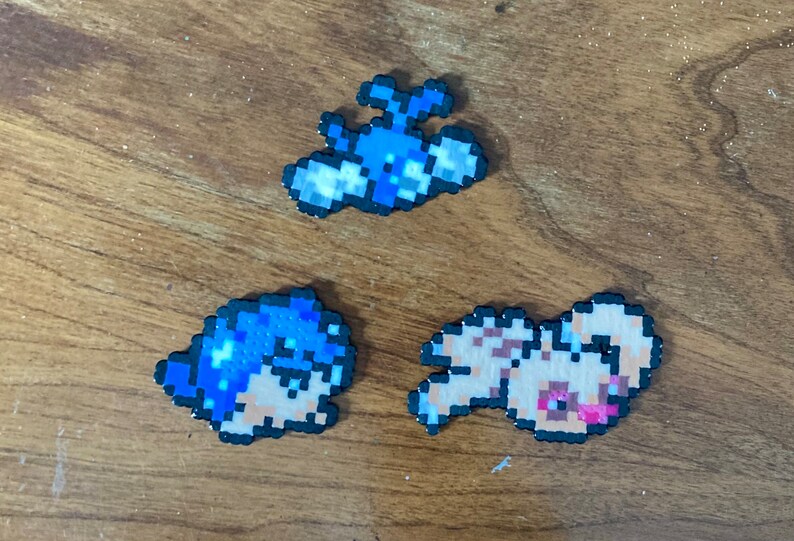 Pokémon Perler Bead Mini Sprites Choose ANY Team of 6 gen 1-7 - Etsy UK