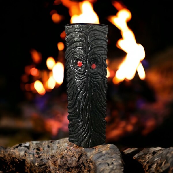 Demon Wood Sculpture - Etsy