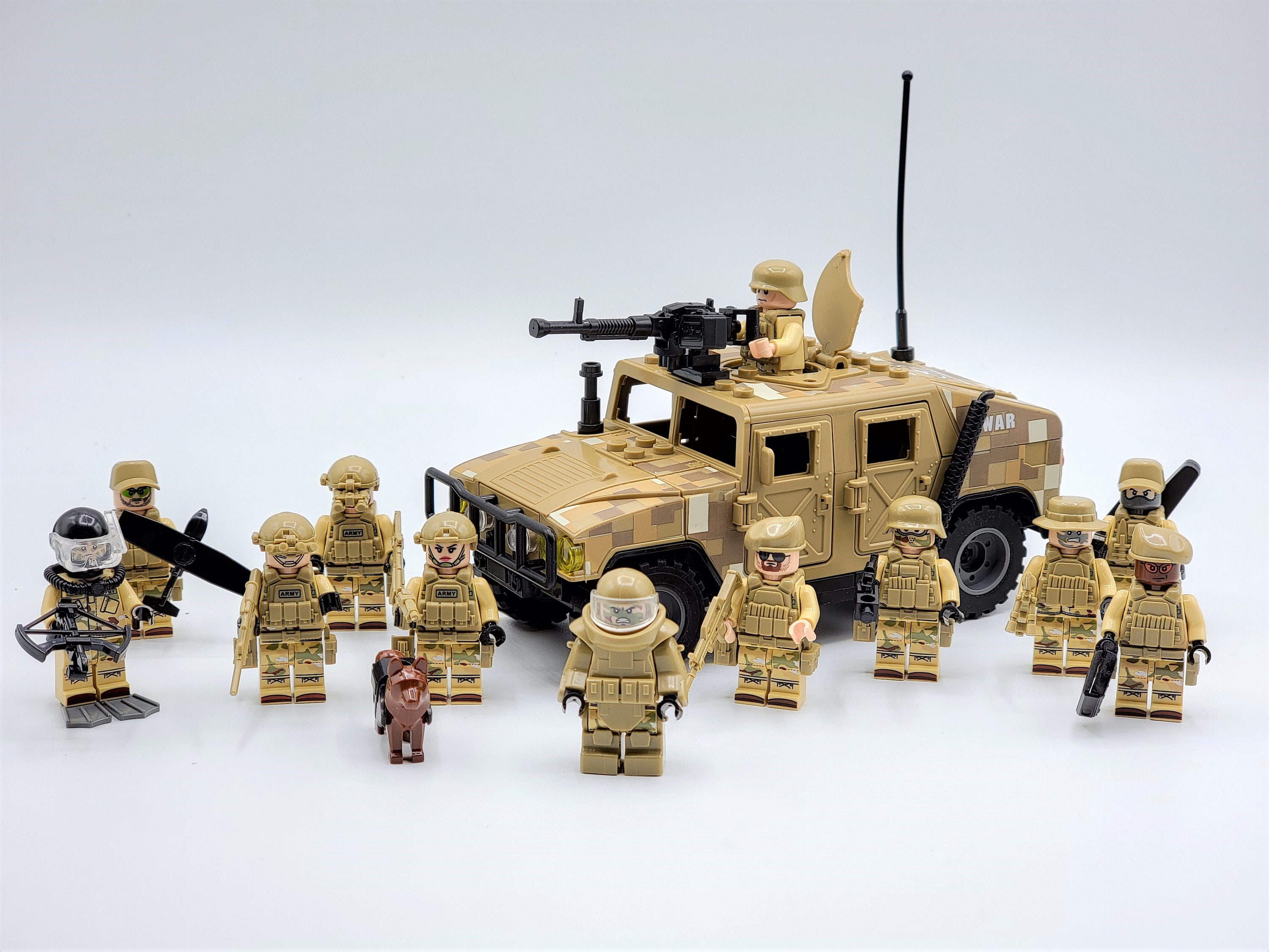 Mega Bloks Custom Army Soldiers
