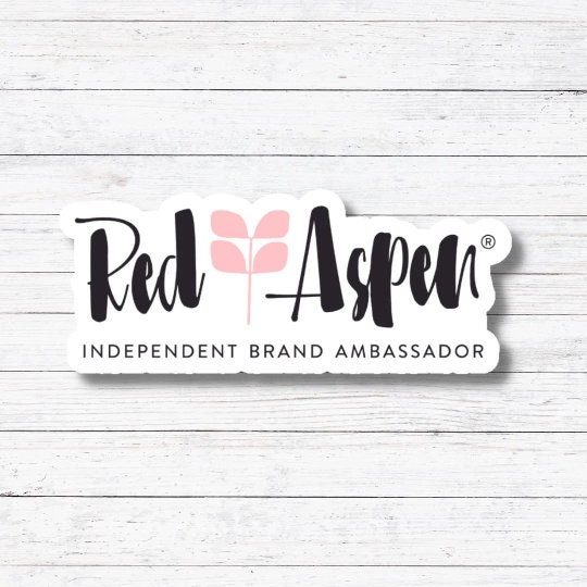 Red Aspen Logo Stickers and Magnets, Red Aspen Swag, Gift for Her ...