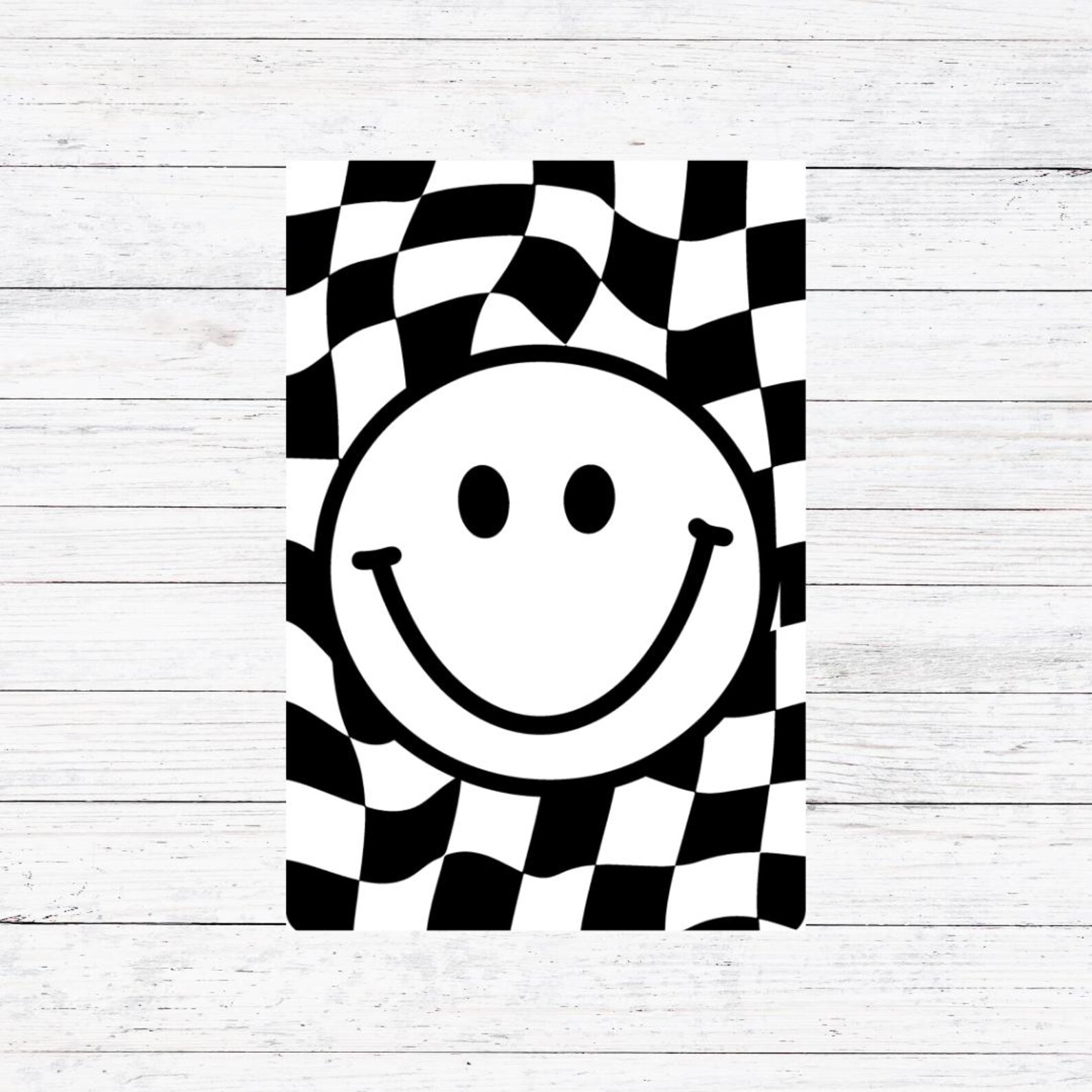 Checker Smile 4x6 Munbyn Stickers, Small Business, Sticker Sheet ...