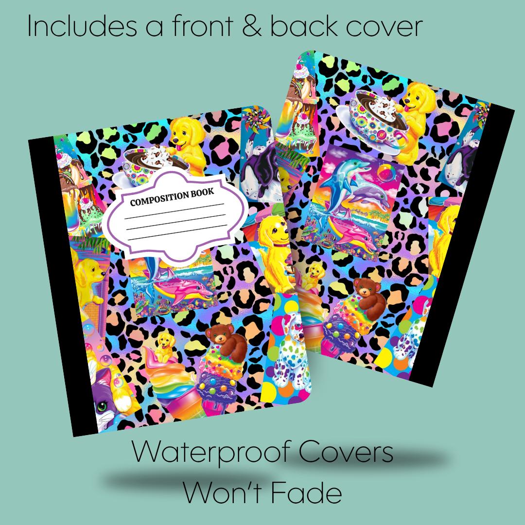 Neon Animals Composition Notebook & Covers, School Supplies, Back to ...