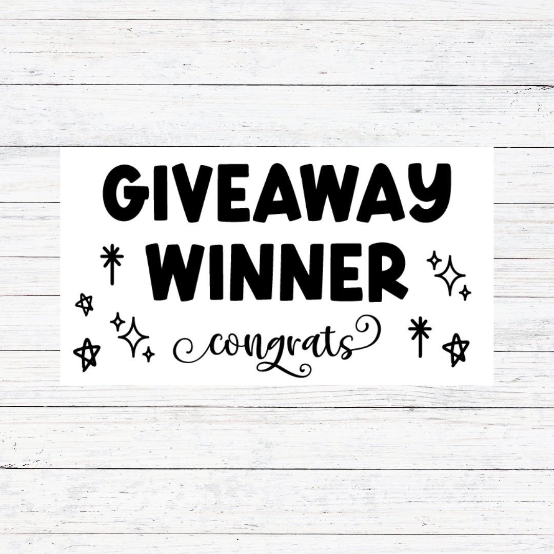 Giveaway Winner Munbyn Stickers, Small Business, Sticker Sheet ...