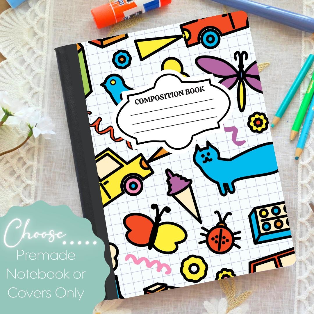 Doodle 4 Composition Notebook & Covers, School Supplies, Back to School ...