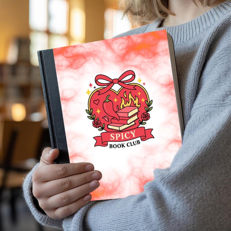 Spicy Book Club Composition Notebook & Covers, School Supplies, Back to ...