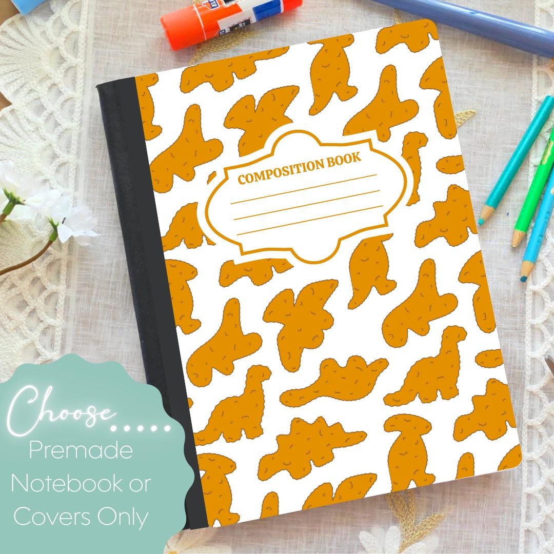 Dino Nuggies Composition Notebook & Covers, School Supplies, Back to ...