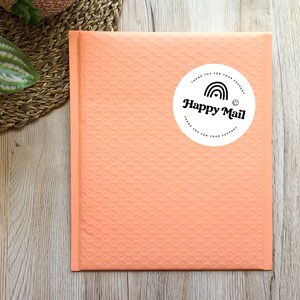 Happy Mail Rainbow Munbyn Stickers, Small Business, Sticker Sheet ...