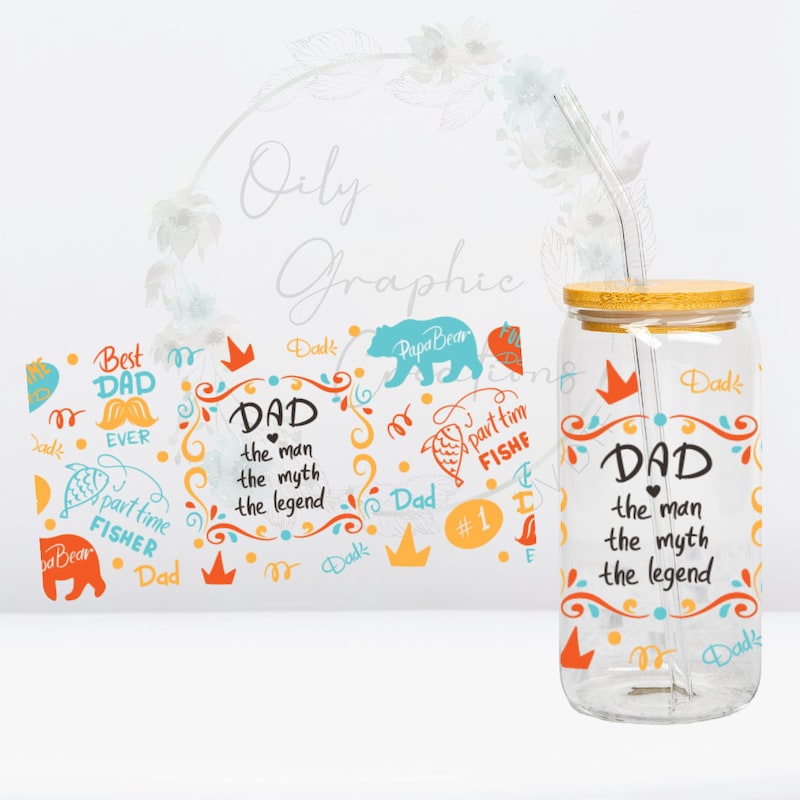 Papa Bear Sticker - Etsy