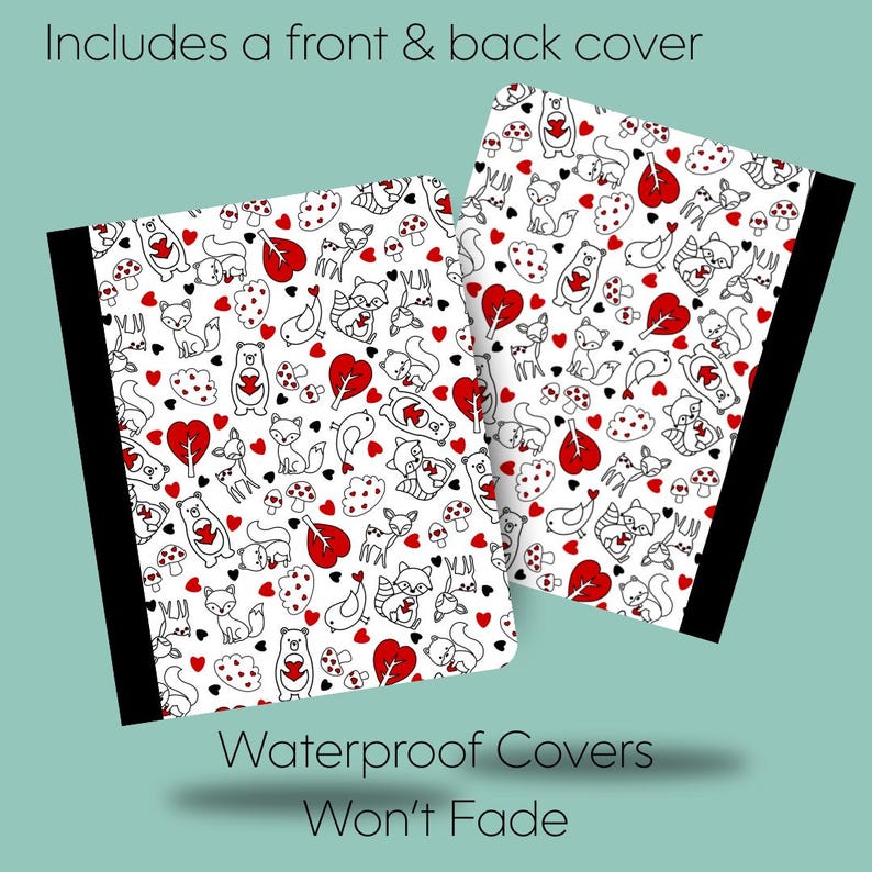 Forest Love Mini Composition Notebook & Covers, School Supplies, Back ...