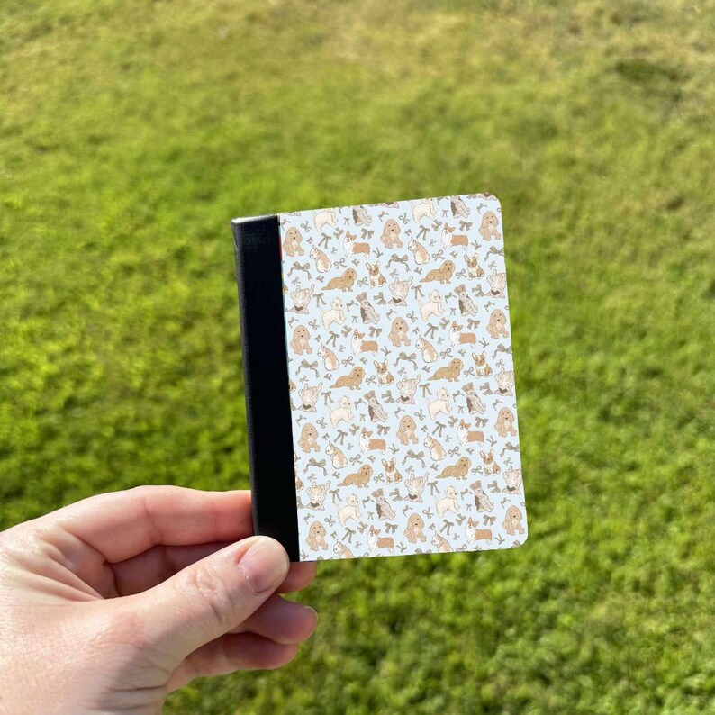 Bows & Dogs Mini Composition Notebook and Covers, School Supplies, Back ...