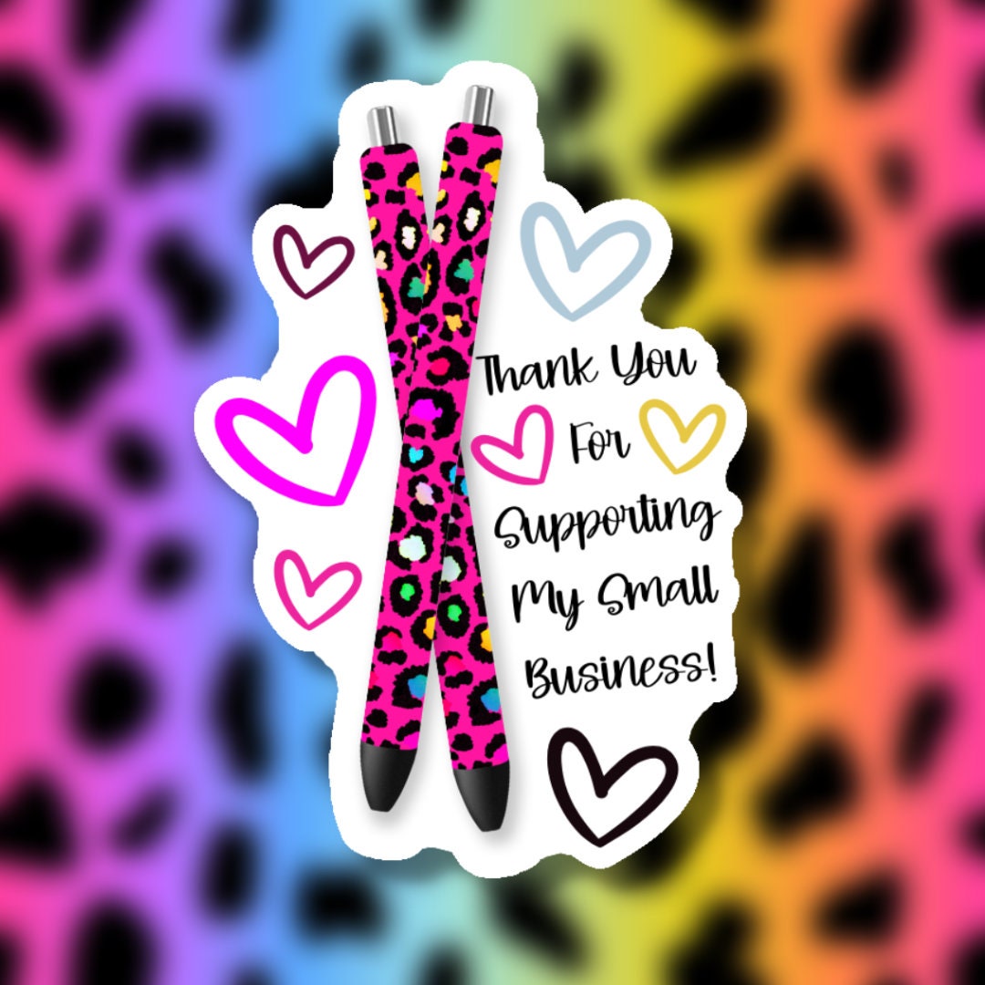 Ink Pen Happy Mail Stickers, Packaging Stickers, Happy Mail, Small ...