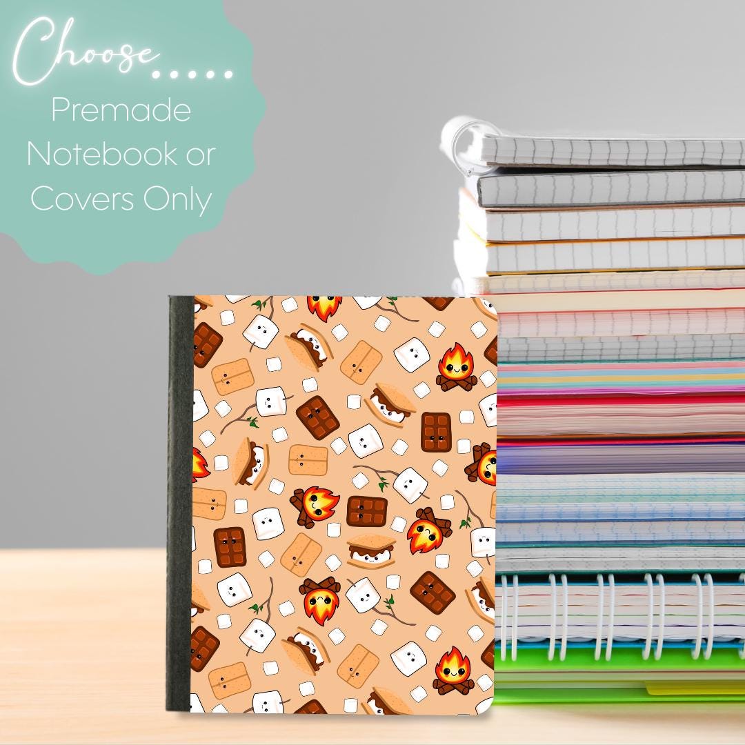 S'mores Mini Composition Notebook & Covers, School Supplies, Back to ...