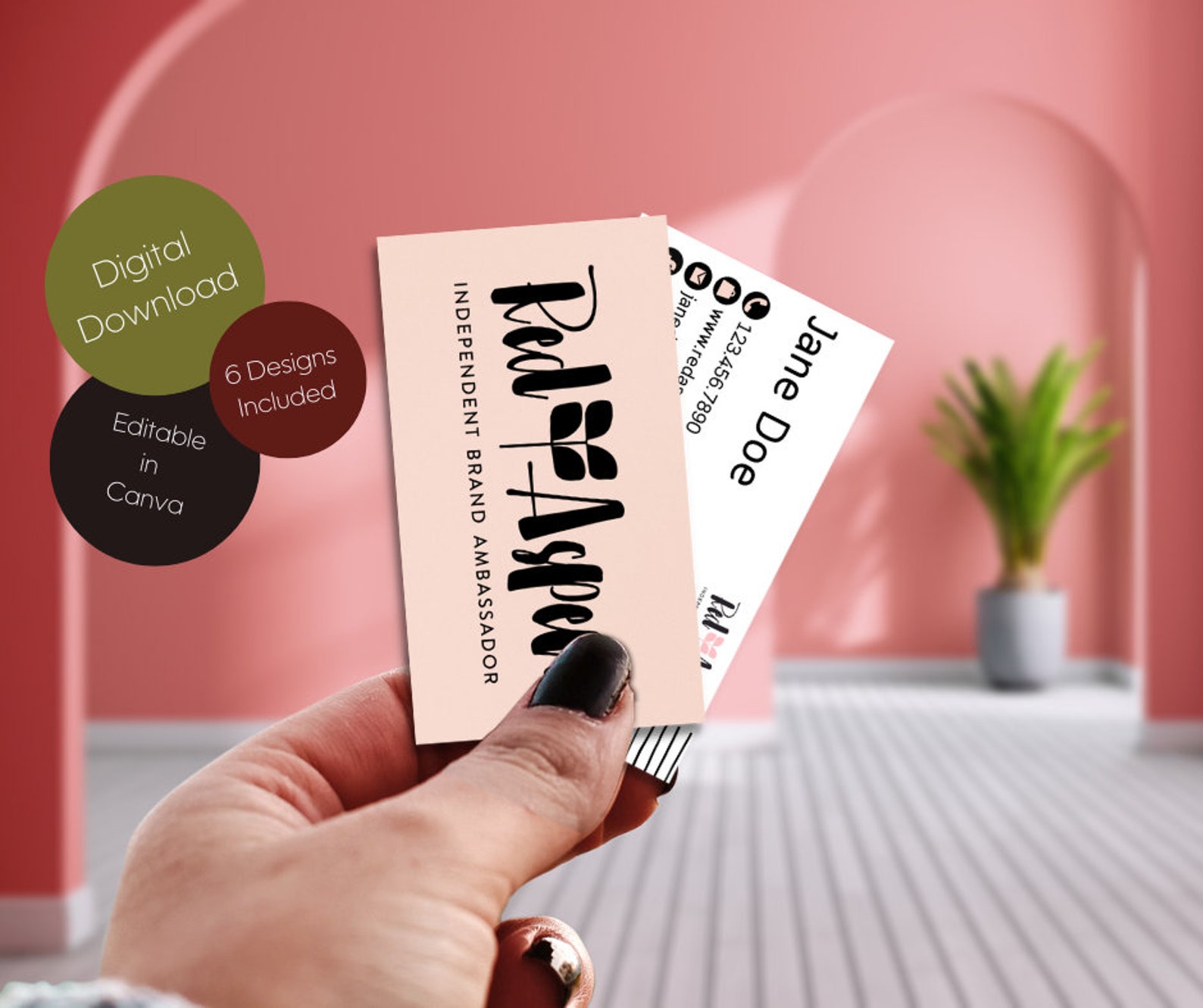 Red Aspen Digital Business Card, Business Card, Red Aspen, Red Aspen ...