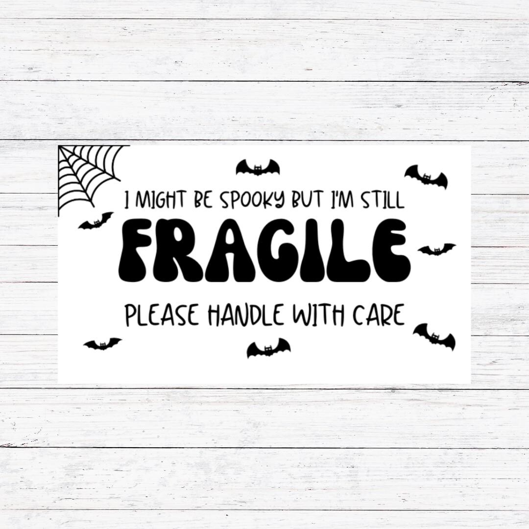 Spooky Fragile 4x6 Munbyn Stickers, Small Business, Sticker Sheet ...