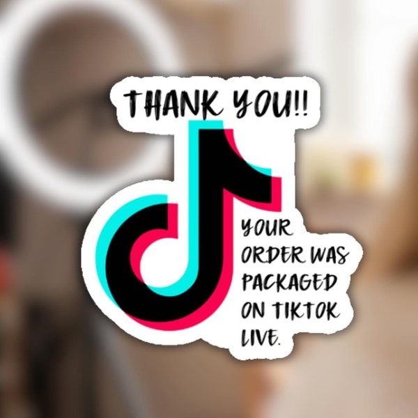 Tiktok Logo Stickers - Etsy