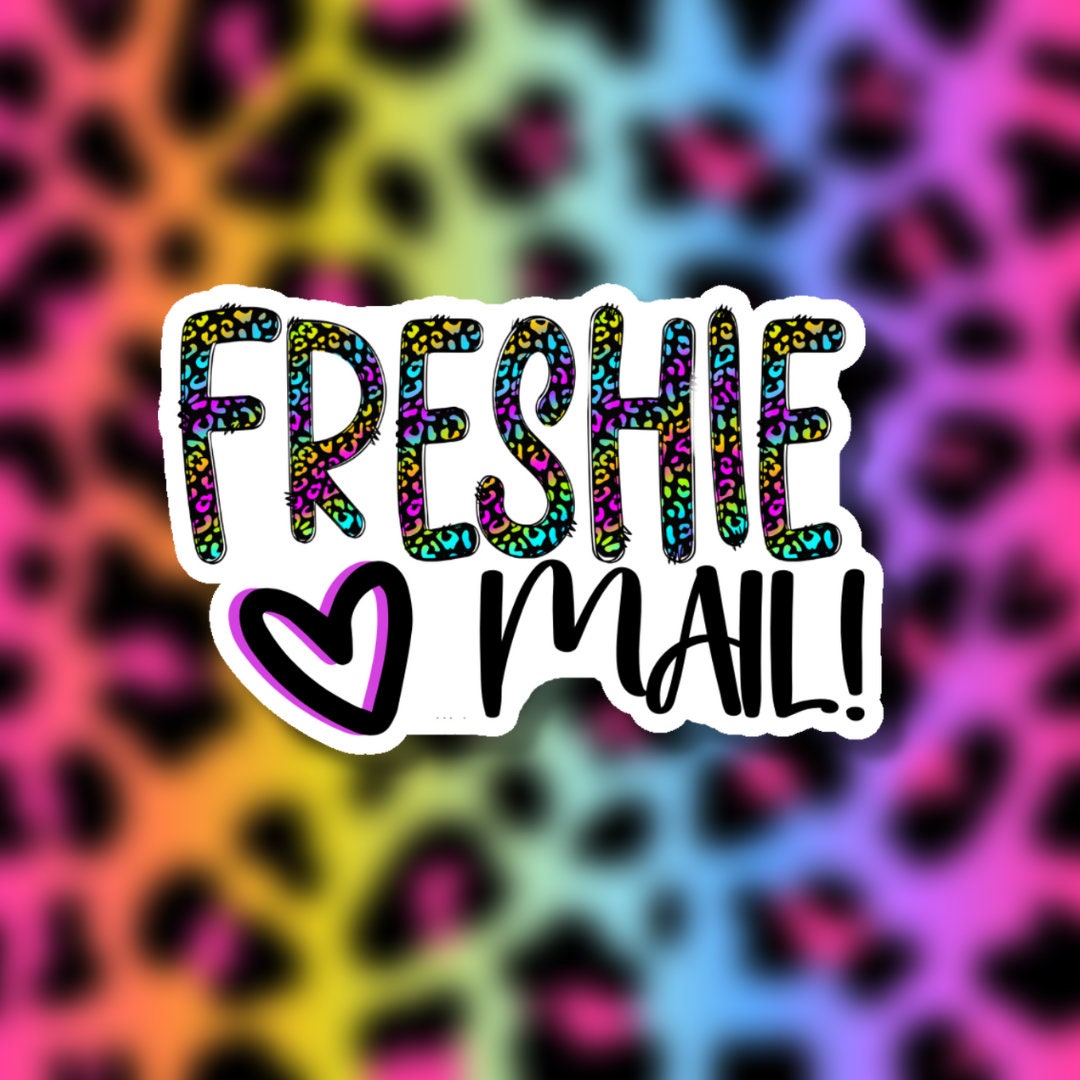 Freshie Mail Print Happy Mail Stickers, Packaging Stickers, Happy Mail ...