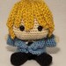 Edward Crochet Pattern Fullmetal Alchemist - Etsy