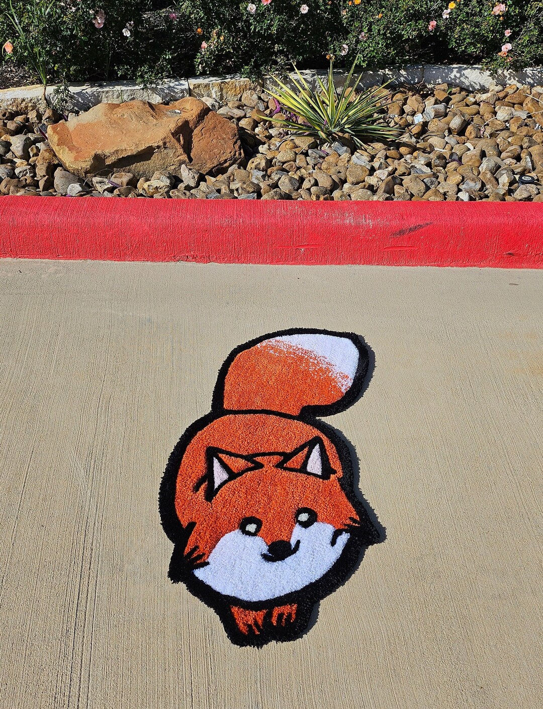 Fox Rug - Etsy