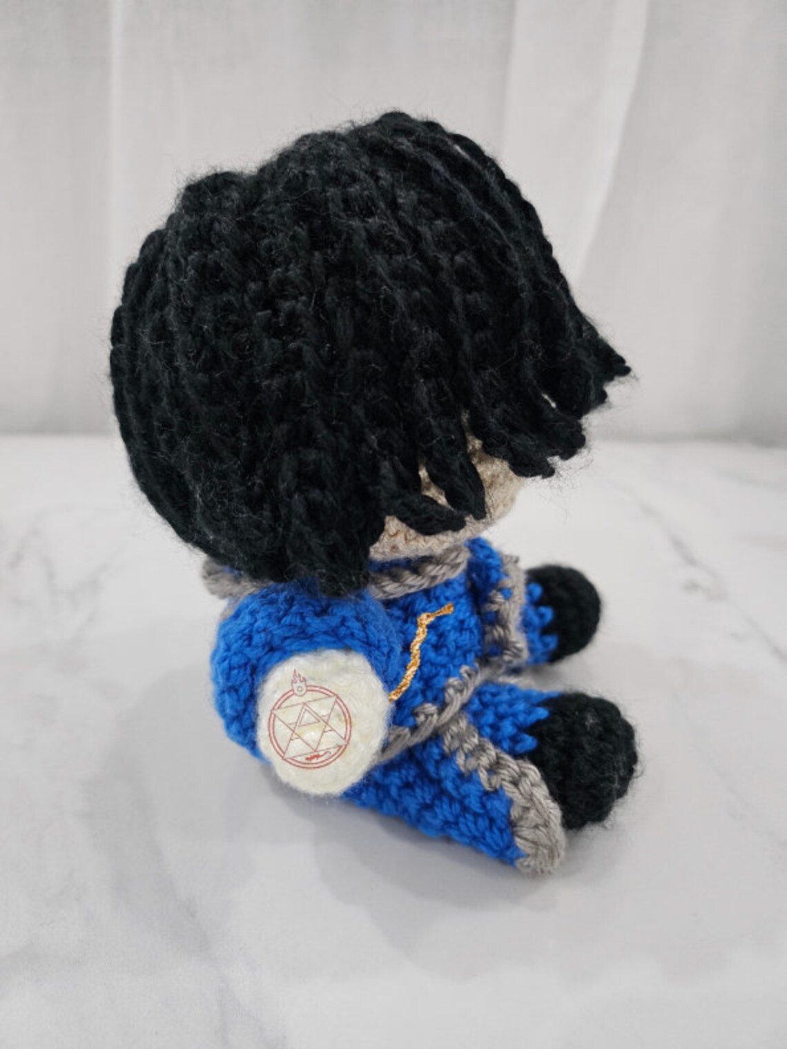 Mustang Crochet Pattern - Fullmetal Alchemist - Etsy